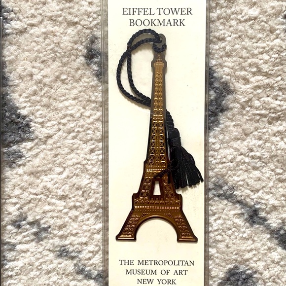 Metropolitan Museum of Art | Office | Brass Eiffel Tower Bookmark ...